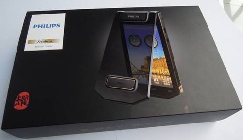 低调奢华范 飞利浦耀W8568包装盒曝光_飞利浦 W8568_厂商动态-中关村在线