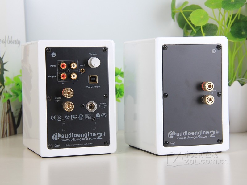 声擎（Audioengine） A2+B 高级桌面有源音箱 缎黑-中关村在线值买