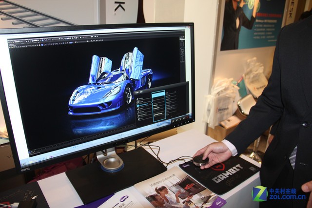 明基4K专业级CAD/CAM显示器亮相欧特克_液晶显示器新闻-中关村在线