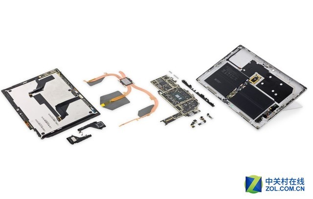 微软Surface Pro 6好拆吗 iFixit给出1分（全文）_微软 Surface Pro 6_笔记本新闻-中关村在线
