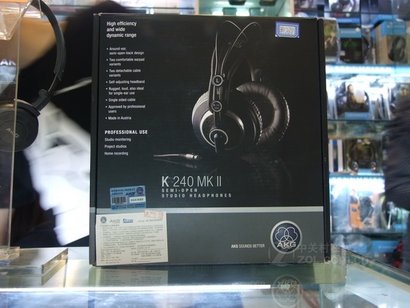 【AKG K240 MKII】报价_参数_图片_论坛_AKG K240 MKII耳机报价-ZOL中关村在线