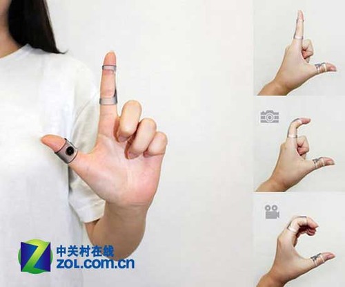 做手势拍照片 Air Clicker概念相机出炉_尼康 AW100s_数码影像新闻-中关村在线